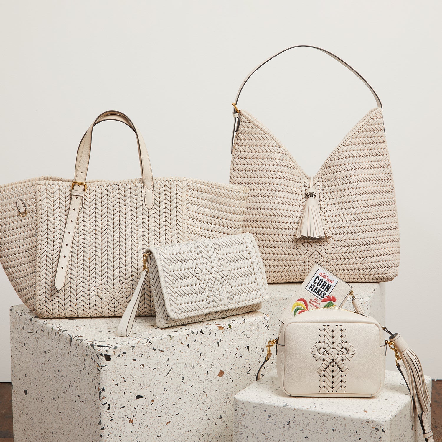 Anya Brands Corn Flakes Zip Card Case | Anya Hindmarch EU